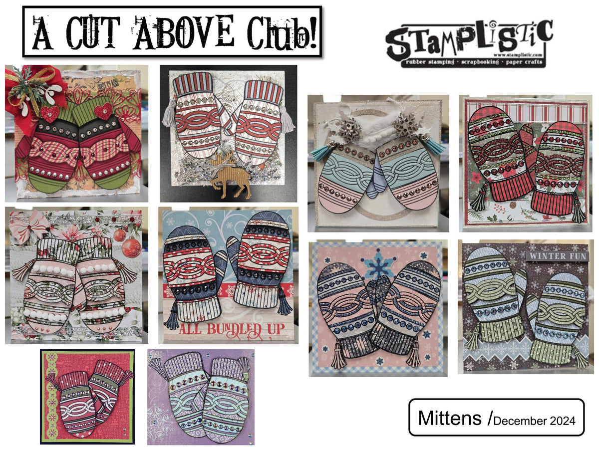 MITTENS 3-Piece BUNDLE| Stamplistic