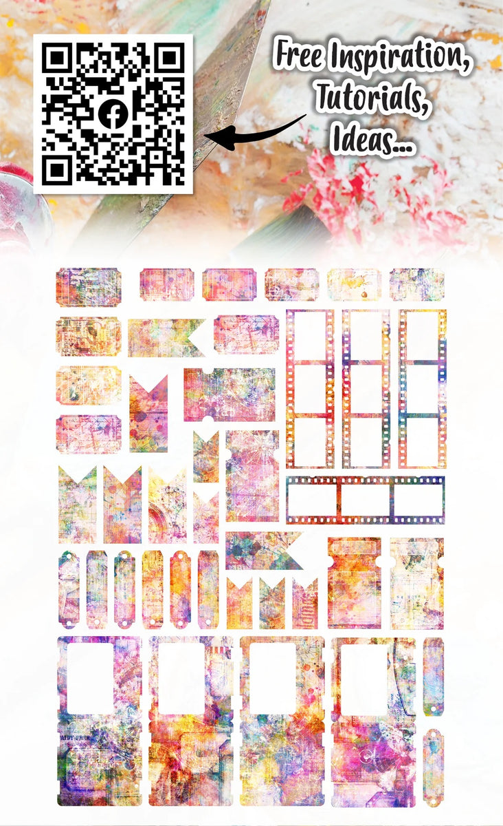 #80 Rose Reverie - AALL & CREATE Ephemera| Stamplistic