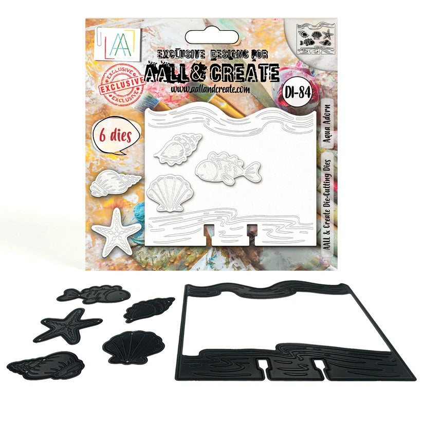 #84 Aqua Adorn - Memory Dex Die-Cutting Set| Stamplistic