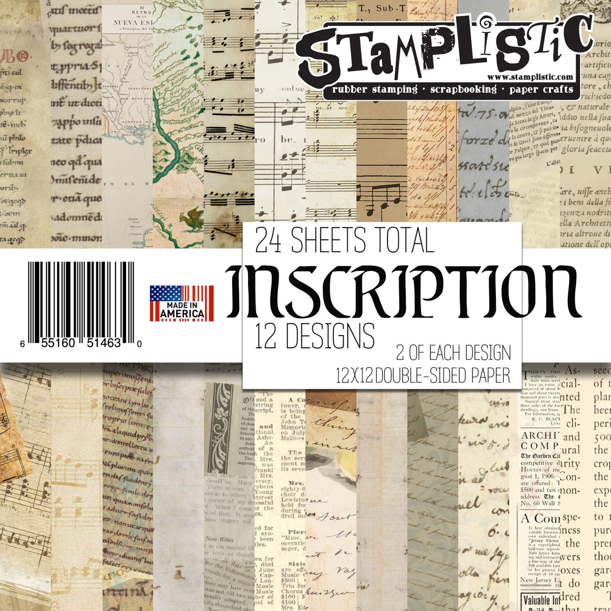 12x12 Inscription Collection| Stamplistic