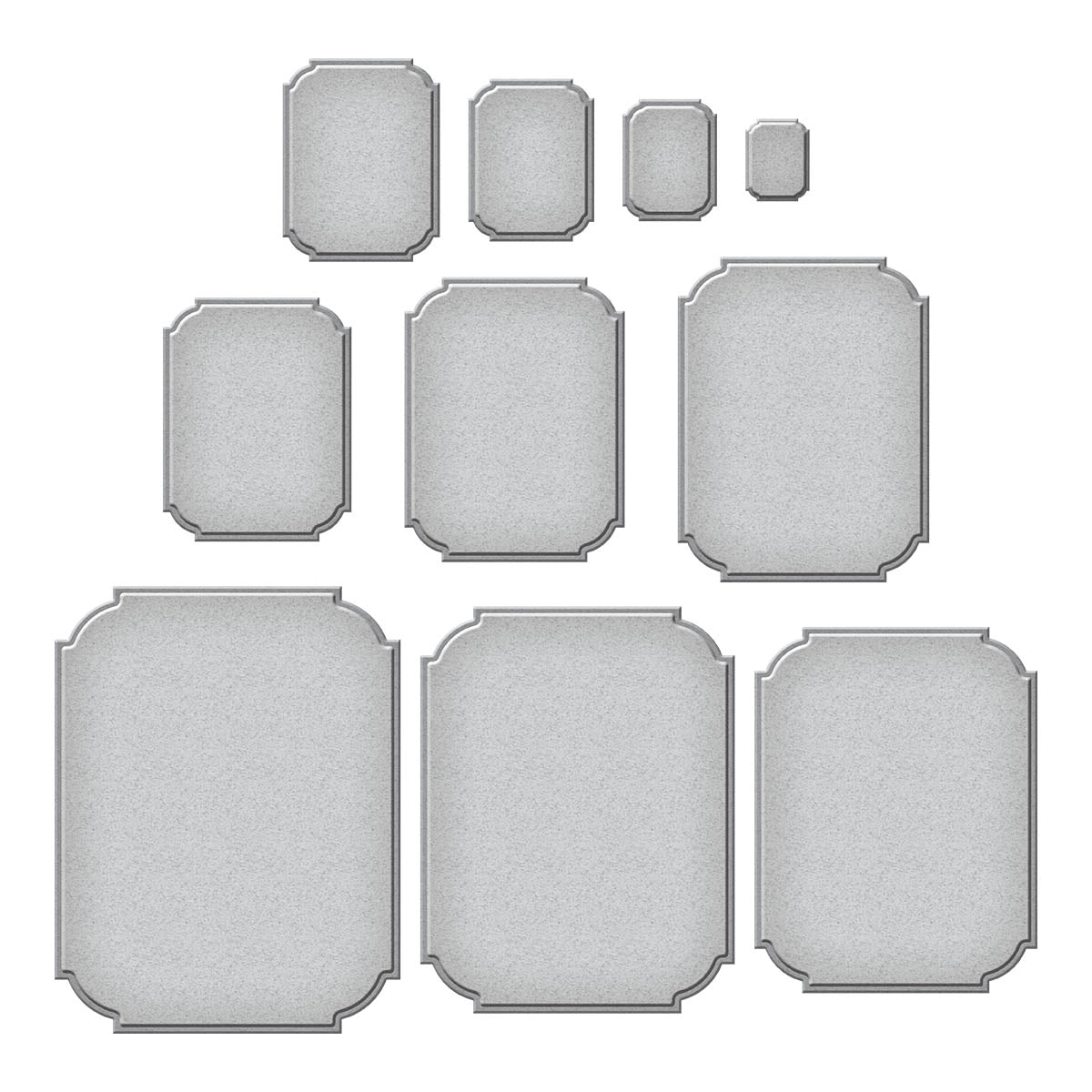 Notched Corner Frames| Stamplistic