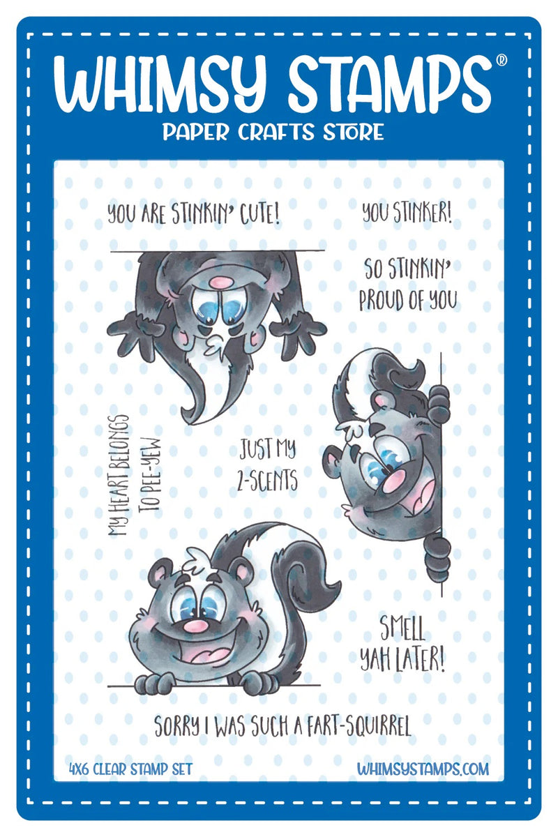 Stinkin Cute Clear Stamps| Stamplistic