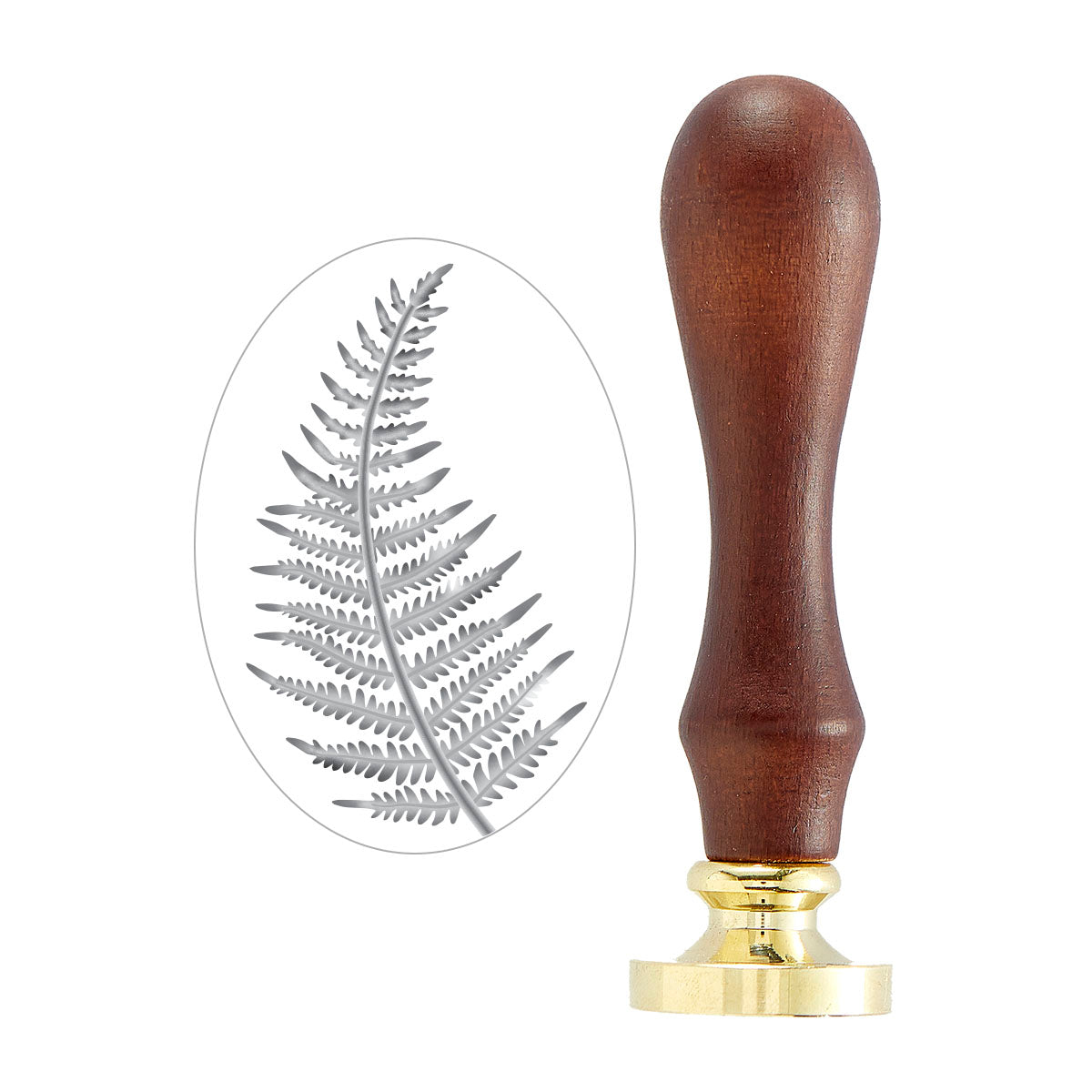Fern Leaf 3D Wax Seal Stamp| Stamplistic