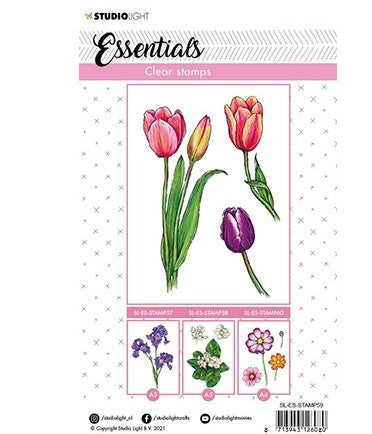 Tulip Essentials - Studio Light Clear Stamp Set| Stamplistic