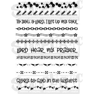 Bible Borders| Stamplistic