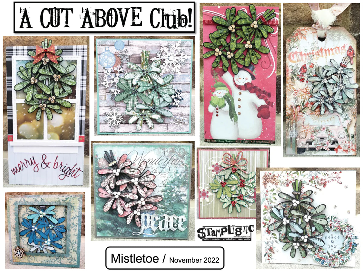 Mistletoe 3-Piece BUNDLE| Stamplistic