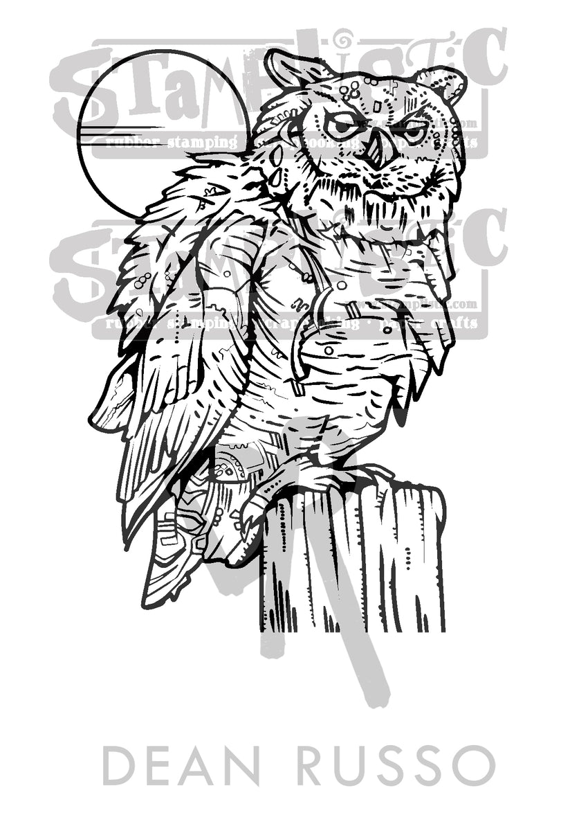 Owl Perch| Stamplistic