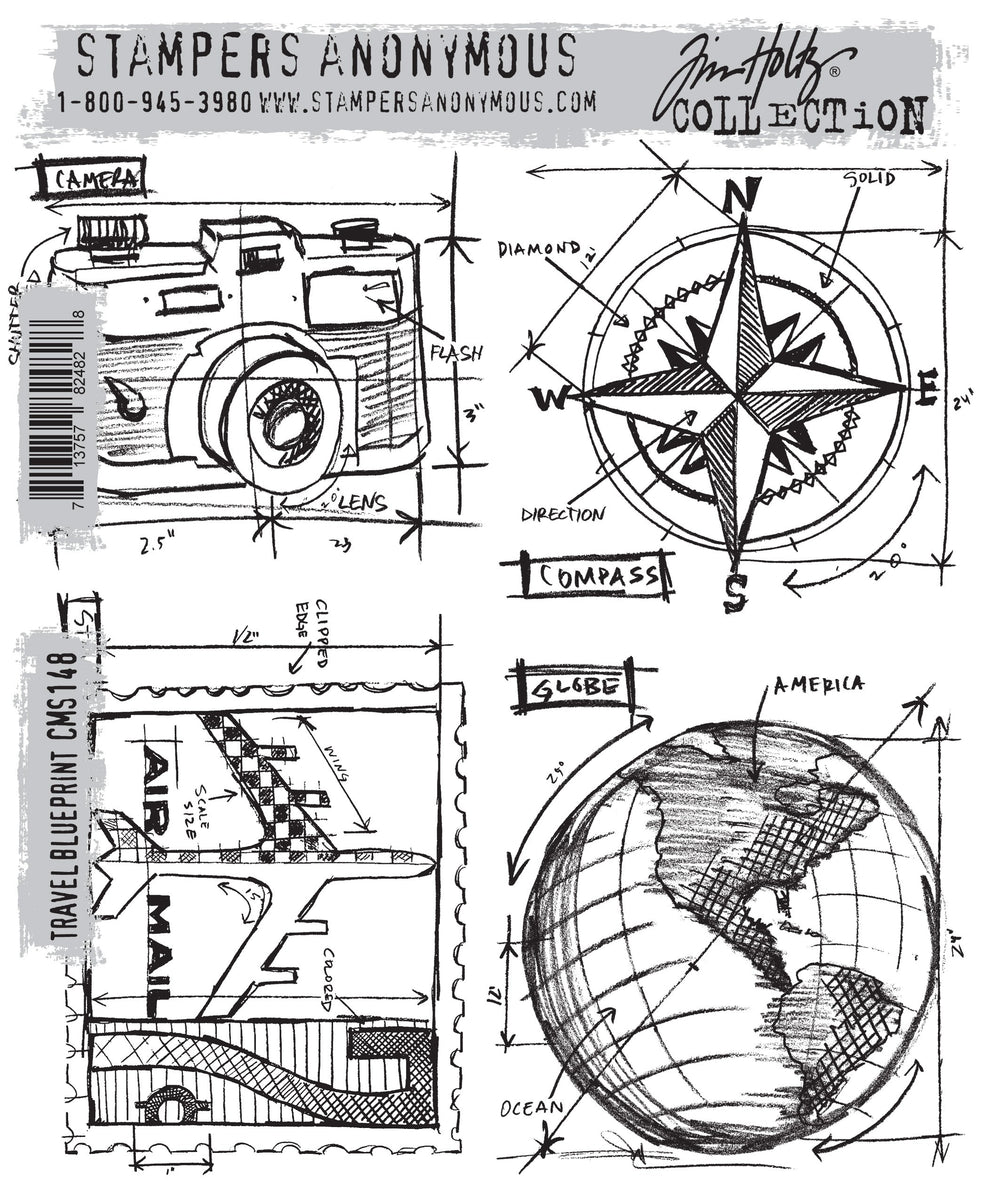 Travel Blueprint| Stamplistic