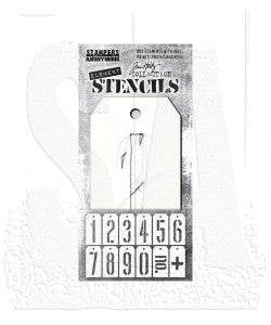 Mechanical Element Stencils (12 each)| Stamplistic